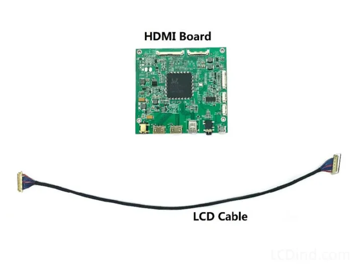 4K LCD Controller Board | EDP & V-by-One Display Driver Kit - LCDind