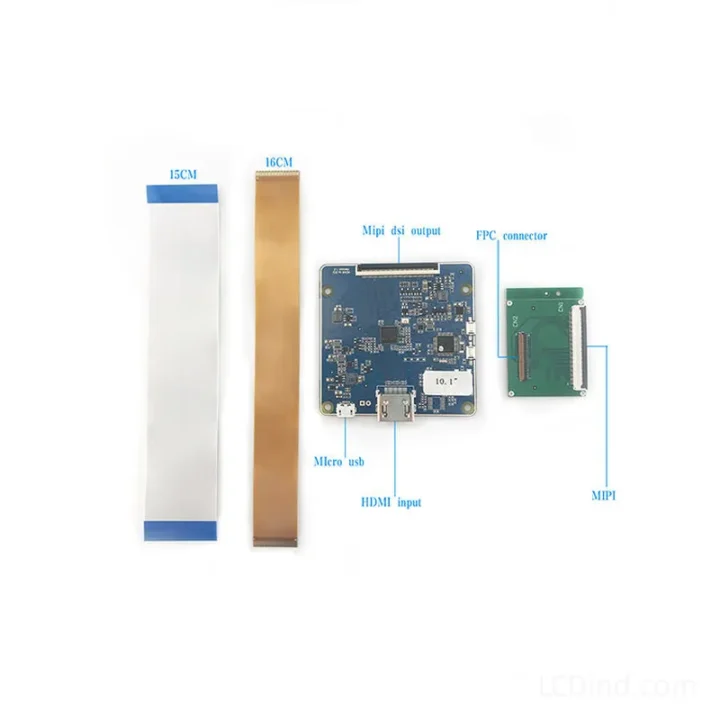 HDMI To MIPI Driver Board | 2K & 4K LCD Controller For 5.5"-6.6" - LCDind