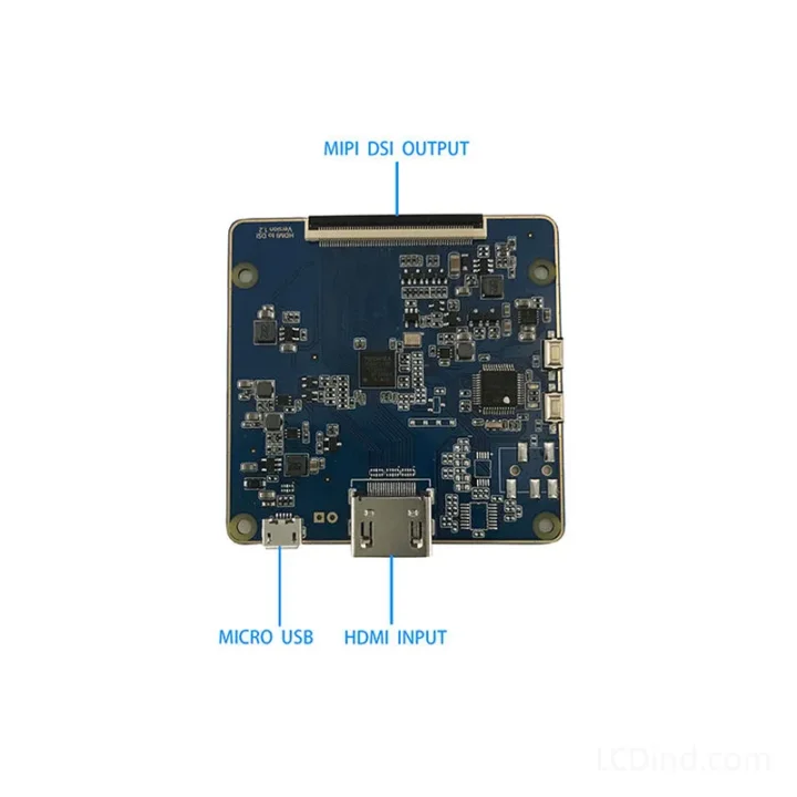 HDMI To MIPI Driver Board | 2K & 4K LCD Controller For 5.5"-6.6" - LCDind